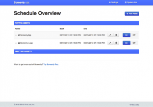 Raspberry Pi: Infoscreen mit Screenly OSE