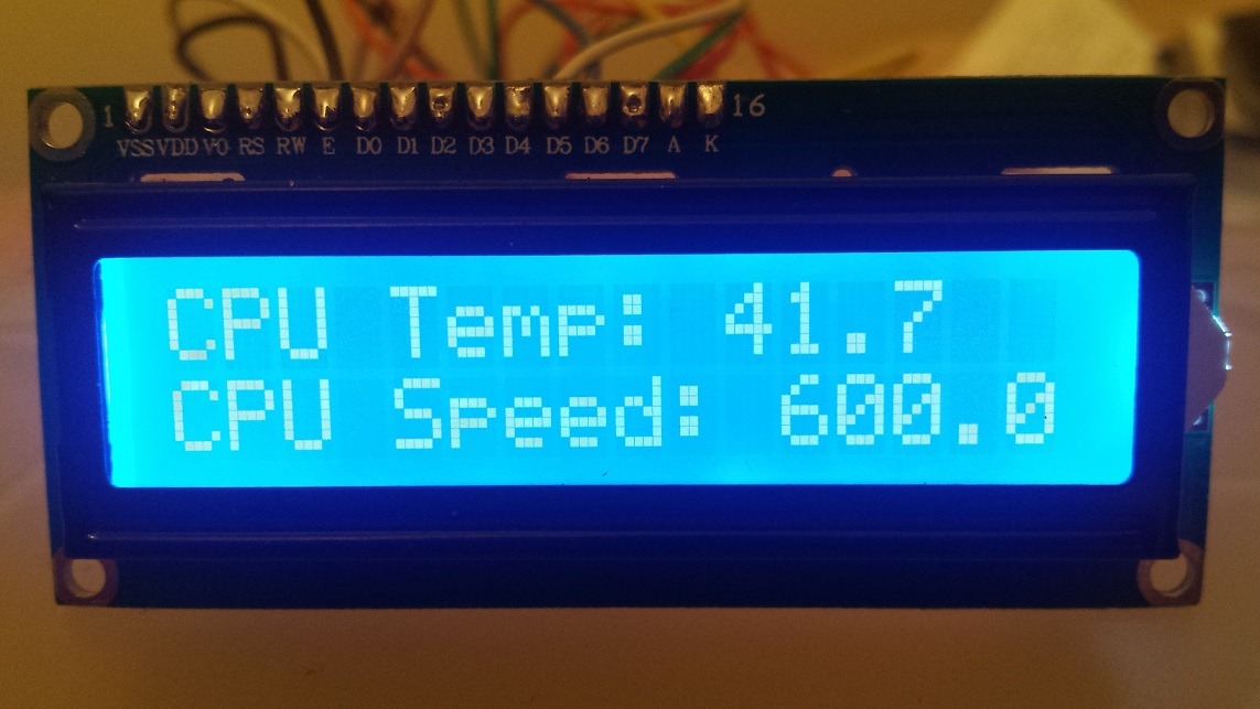 Raspberry Pi LCD Display HD44780 ansteuern (2x16 Zeichen)