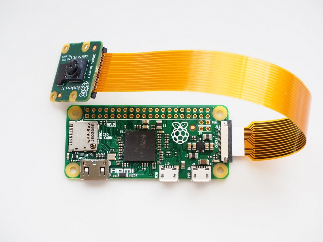 Raspberry Pi Zero mit Camera Port veröffentlicht